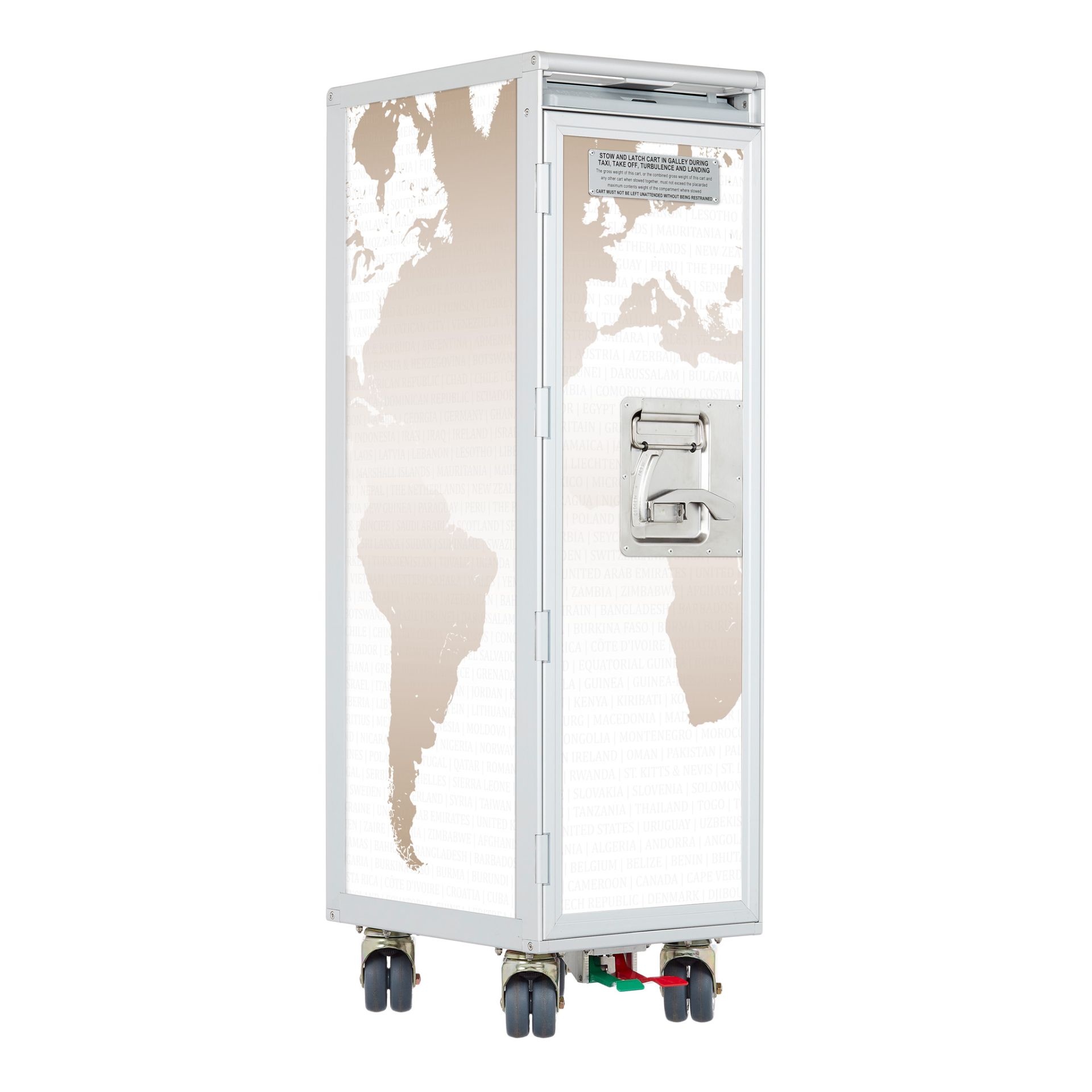 Galley Cart World Map Brand-new | Buy Now