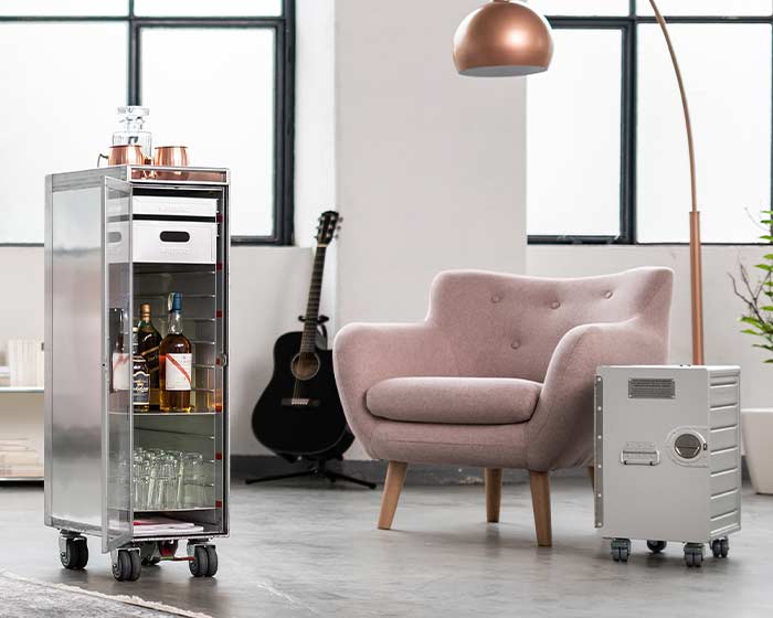 Authentic Refurbished Airline Carts | VanDeBord